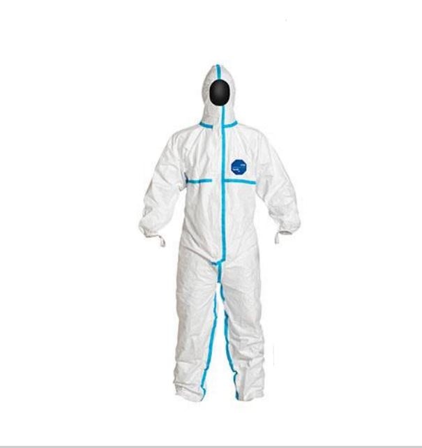 TRAJE DUPONT TYVEK® 600 PLUS, SIN BOTAS COSTURA TERMOSELLADA CON CINTAS ...